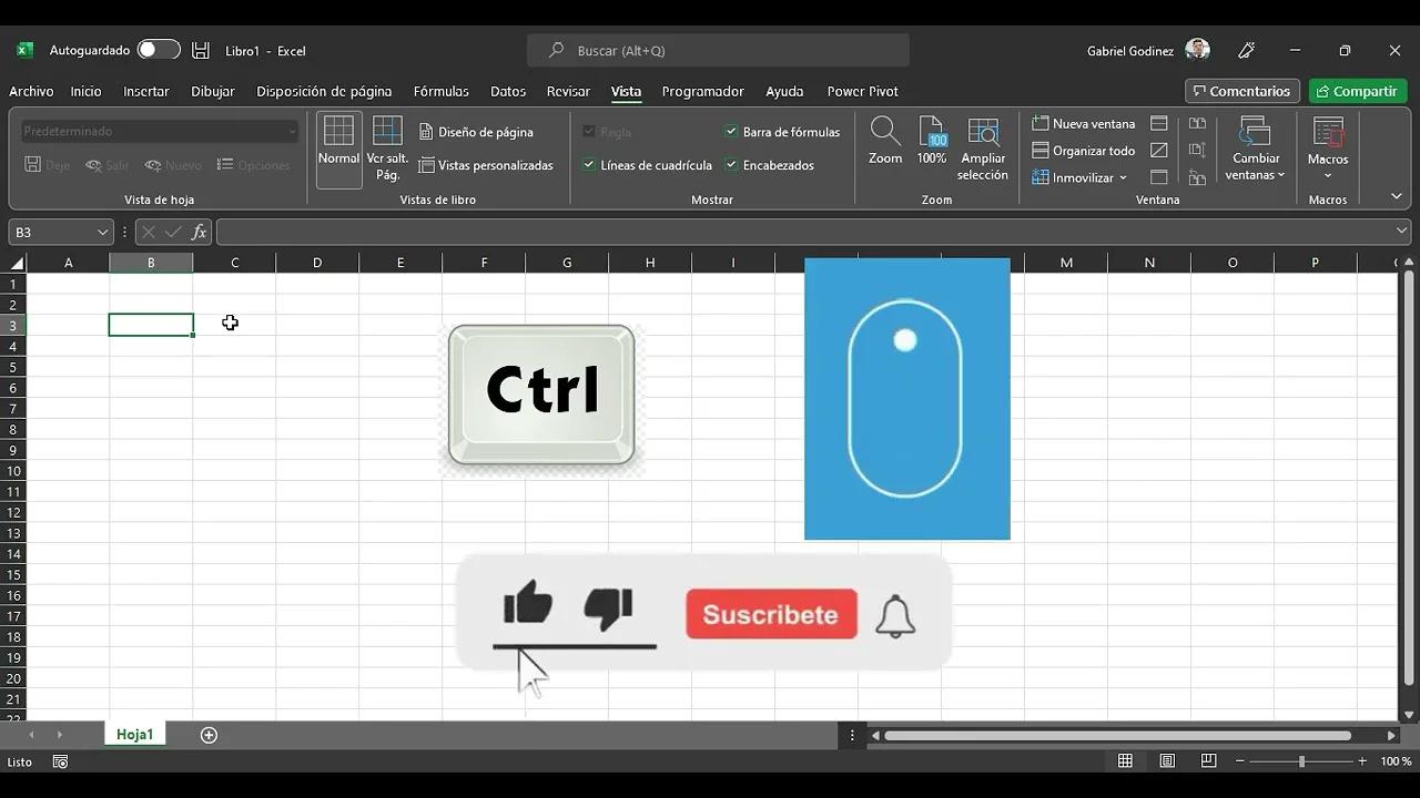 Uso de la herramienta Zoom en Microsoft Excel 365