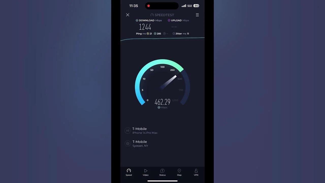 Insane 5G speeds in New York City #newyork #5g #tmobile #techmanpat # ...