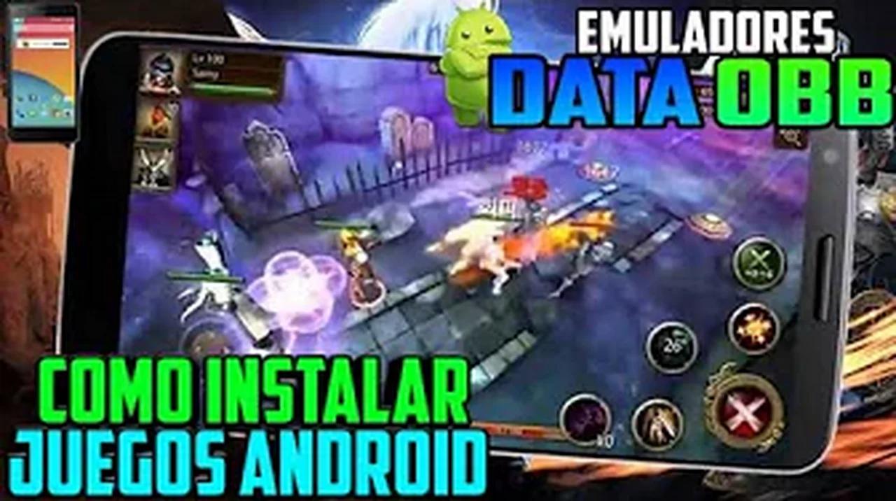 Como INSTALAR JUEGOS ANDROID /Datos OBB /Emuladores/2020 FULL HD 4K ...