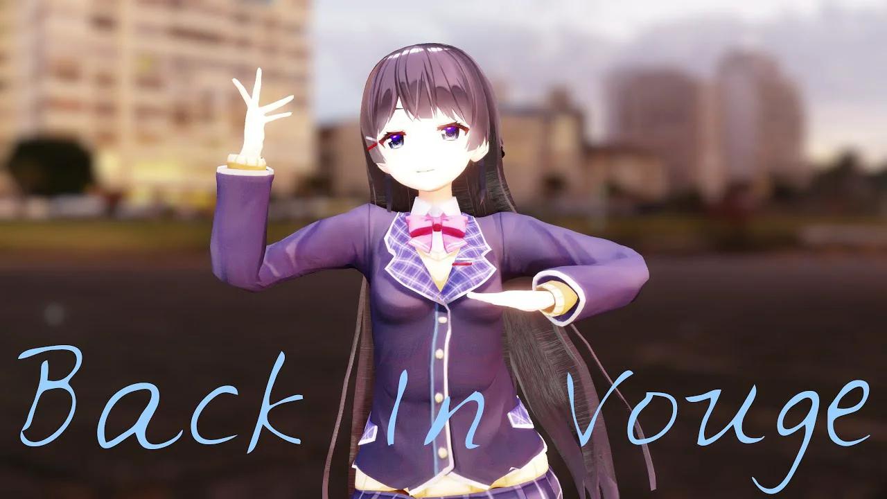 [Vtuber MMD] Back In Vouge - Mito Tsukino