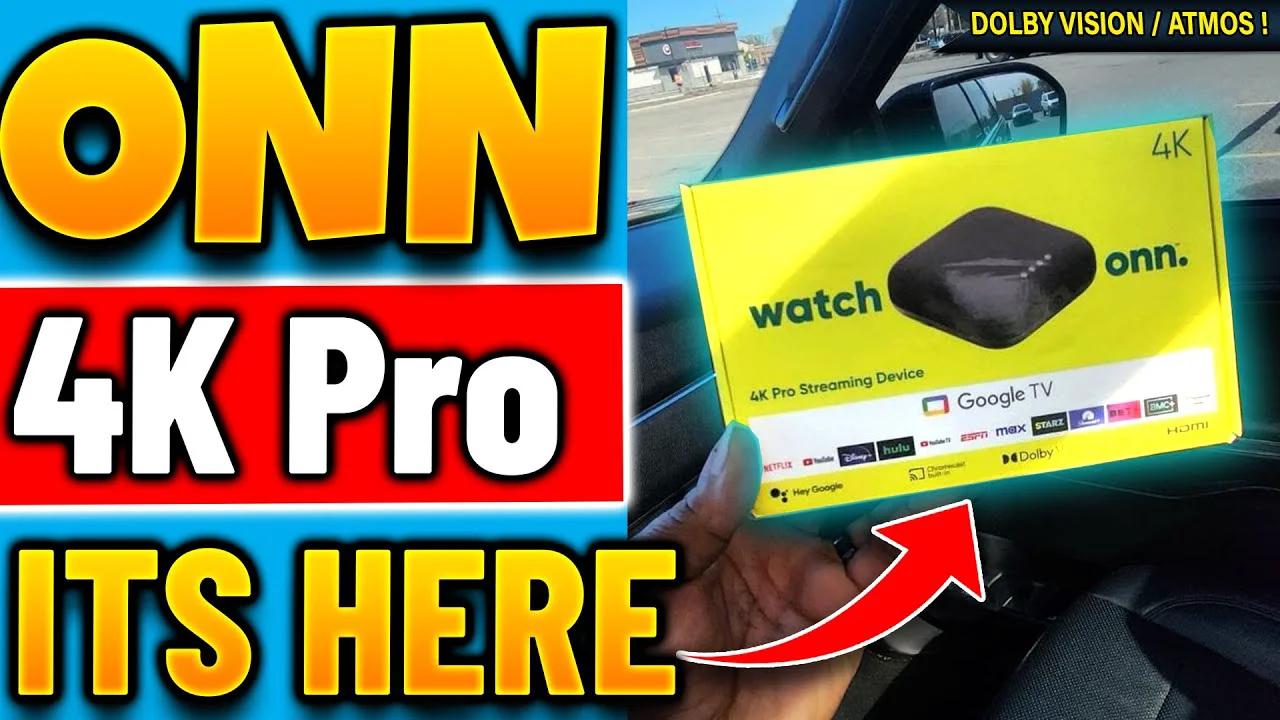 🔴Onn 4k Pro Streaming Box Is Here (3gb Ram)
