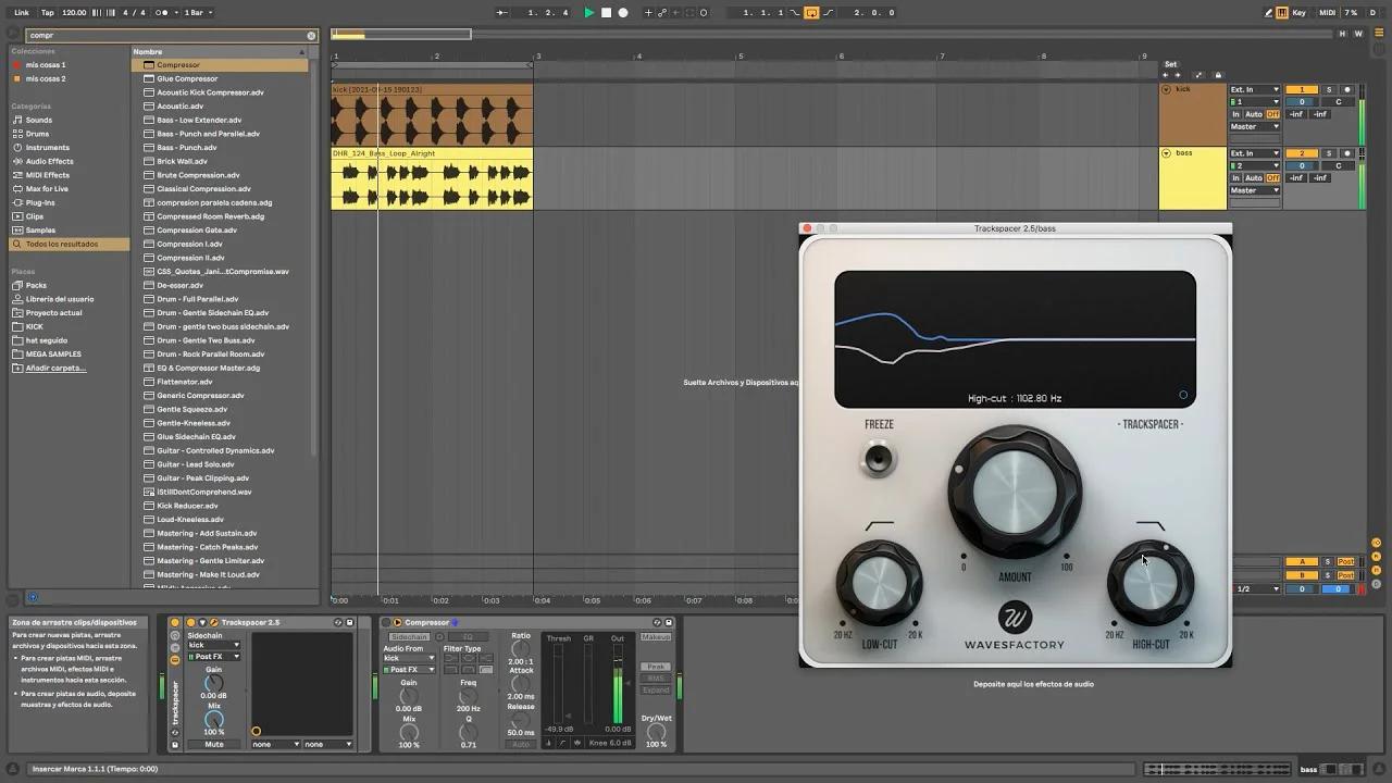 Como usar TRACKSPACER correctamente? #trackspacer #sidechain