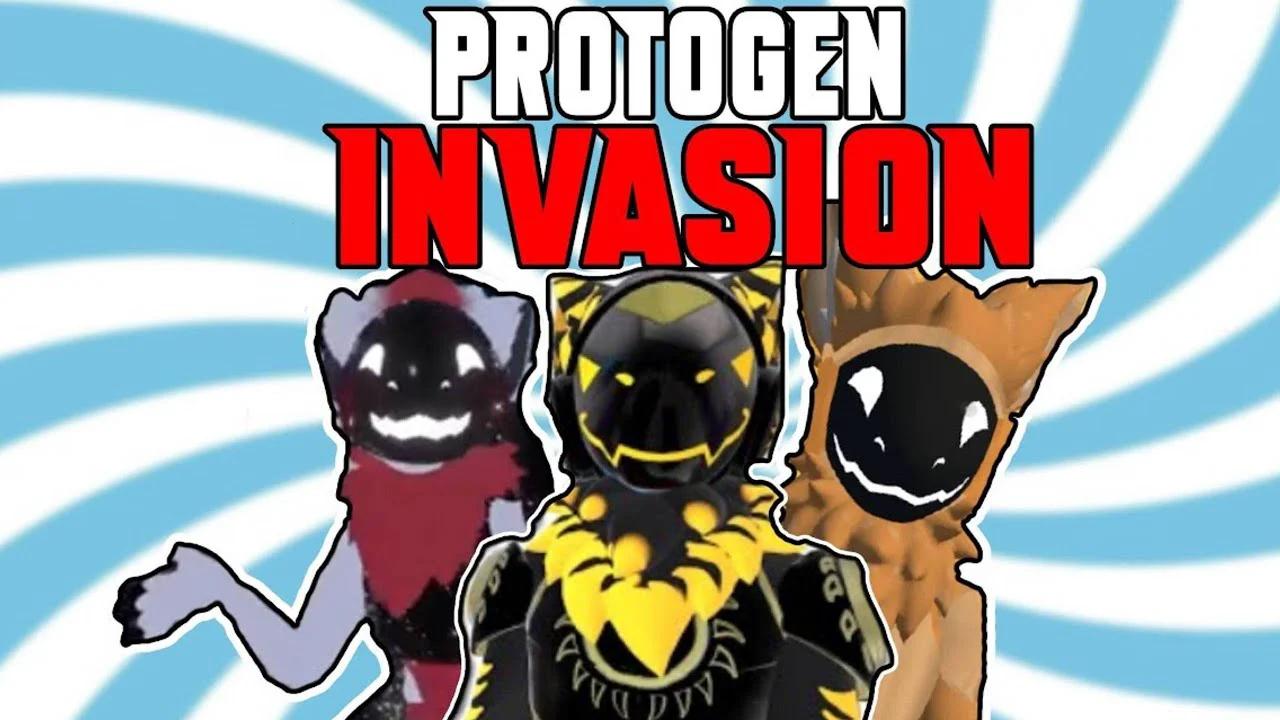 Protogen invasion on VRChat!