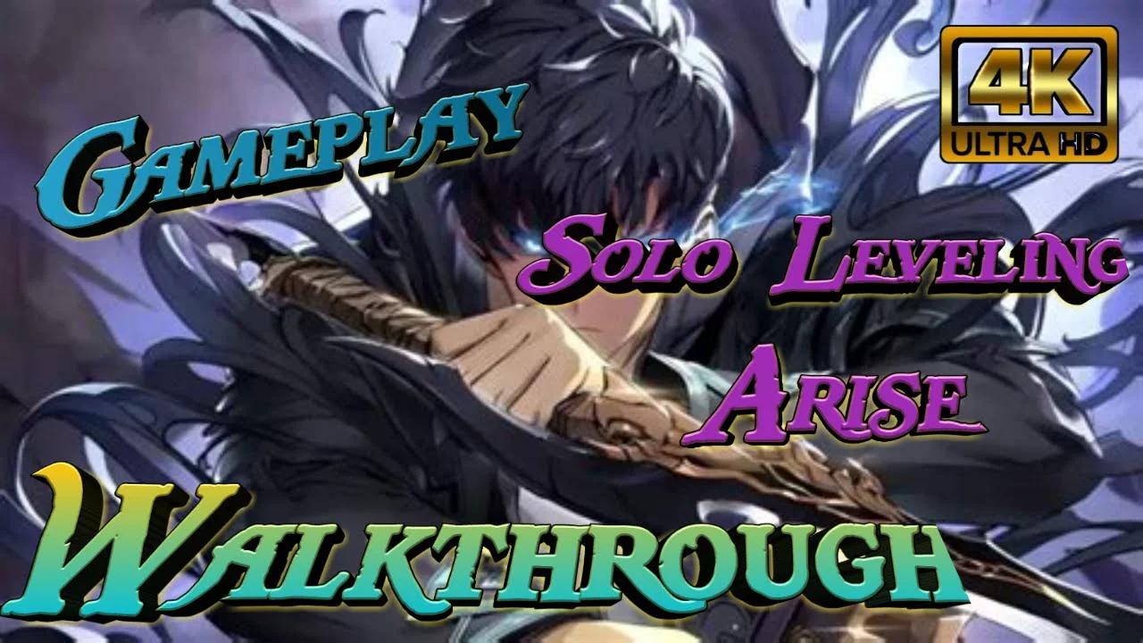 Solo Leveling Arise Early Access 4K Gameplay Walkthrough Chapter 4