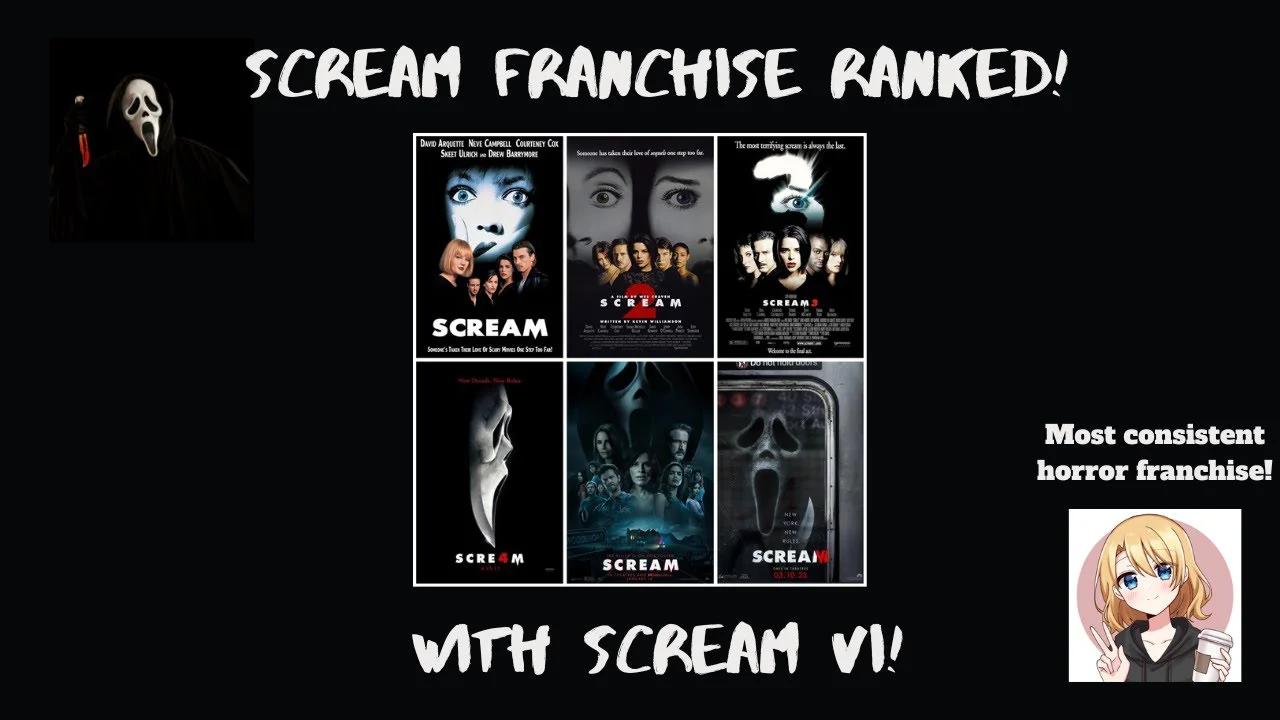 Scream Franchise Ranking (with Scream VI!)