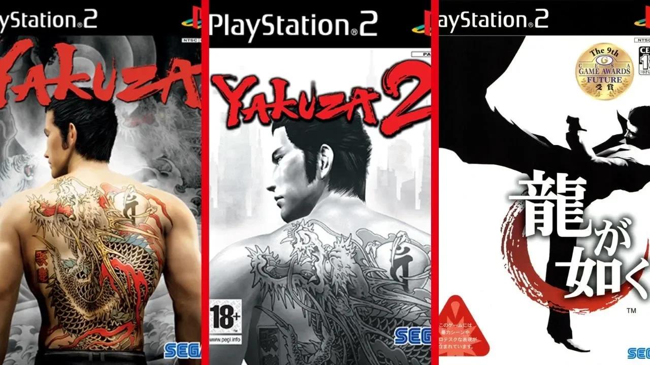 TODOS OS JOGOS DO Yakuza DO Playstation 2 - Yakuza ps2