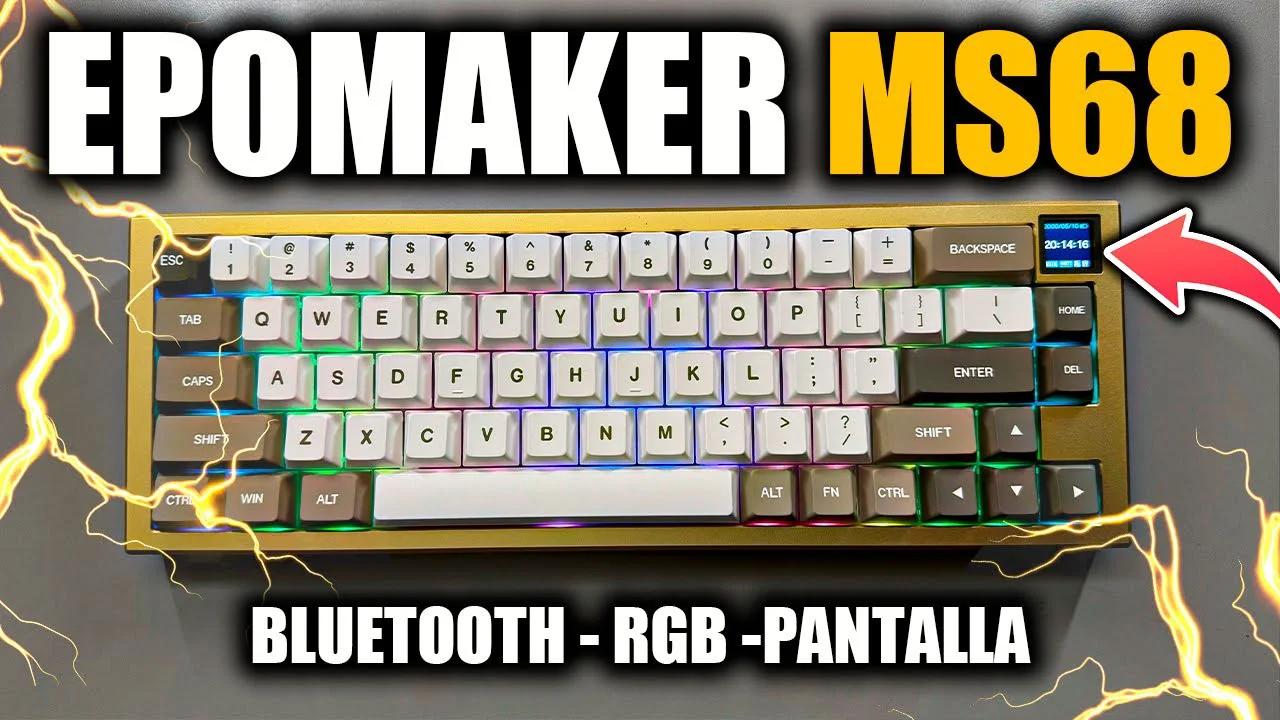 El Mejor TECLADO GAMER 68% de 2024? | EPOMAKER MS68