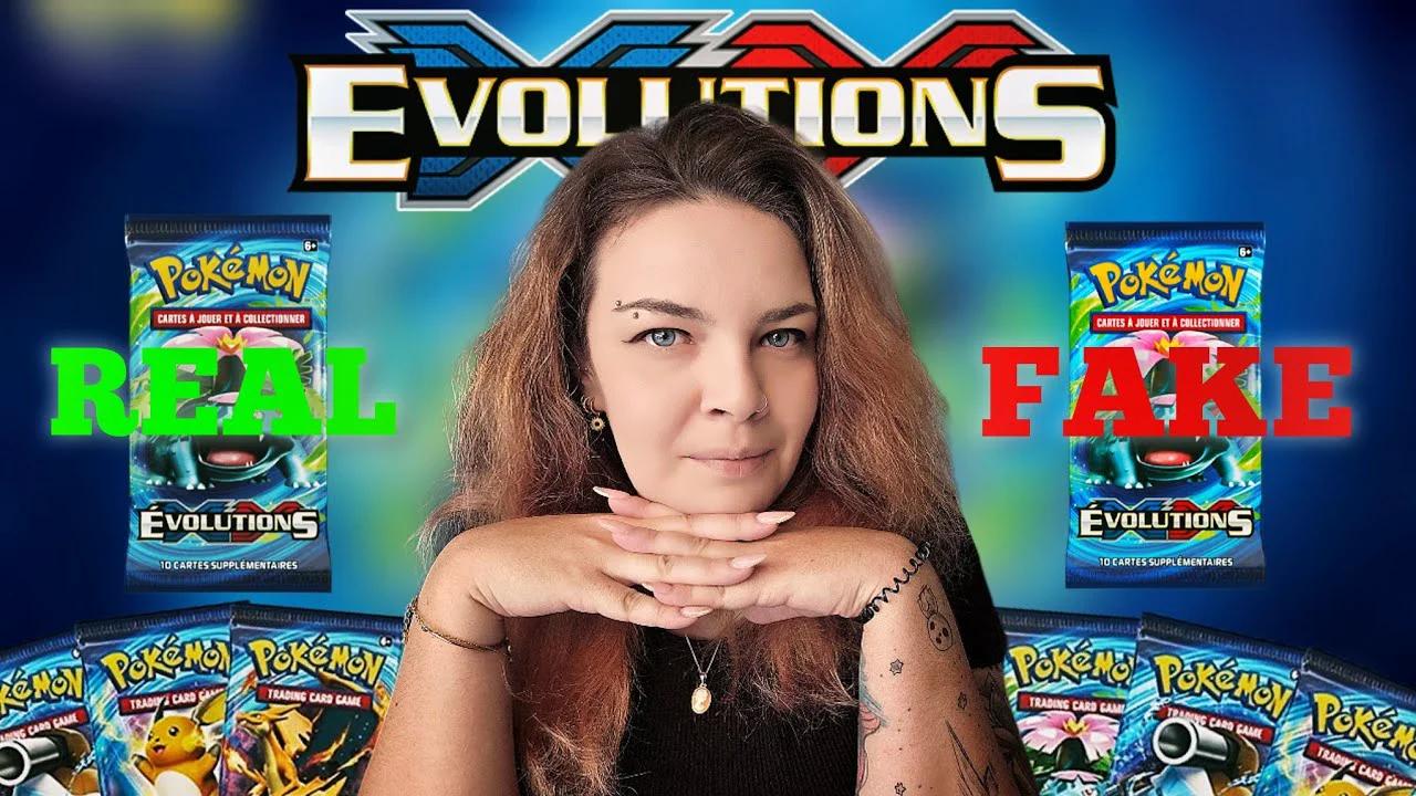 OUVERTURE BOOSTER POKÉMON XY EVOLUTIONS FAKE OR REAL ?! #pokemon #unboxing