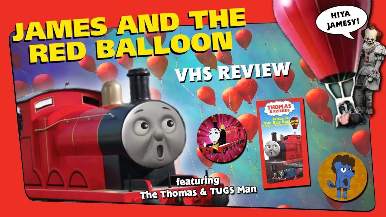James & The Red Balloon - VHS REVIEW (featuring The Thomas and TUGS Man)