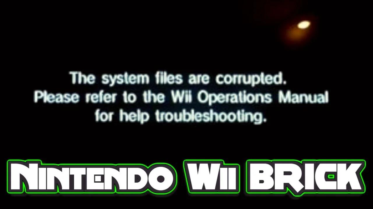 Como Reparar Brick Nintendo Wii (BRICKEADA) 💥💥👍
