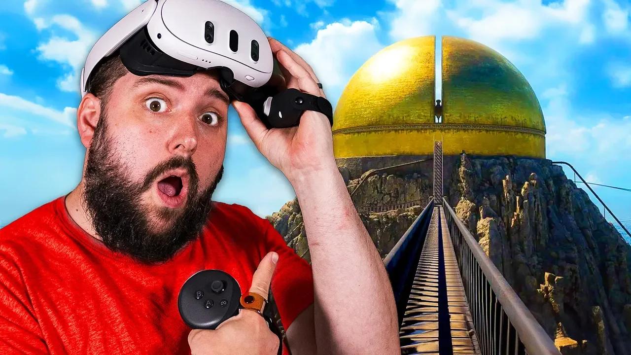 Riven in VR on Quest 3 is STUNNING!