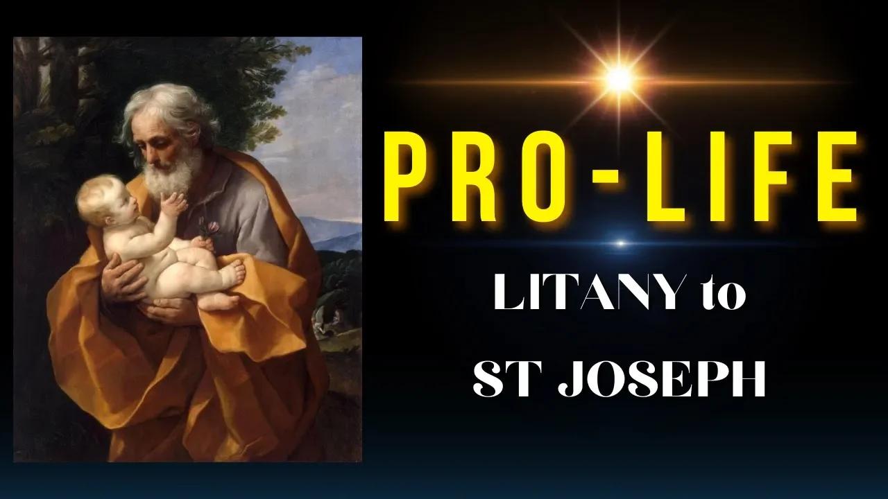 Champion of Life: Litany for Life to St. Joseph for the Unborn 🙏👶
