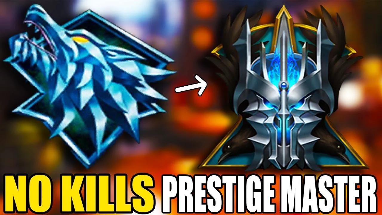 World's First MASTER PRESTIGE with NO KILLS, but...