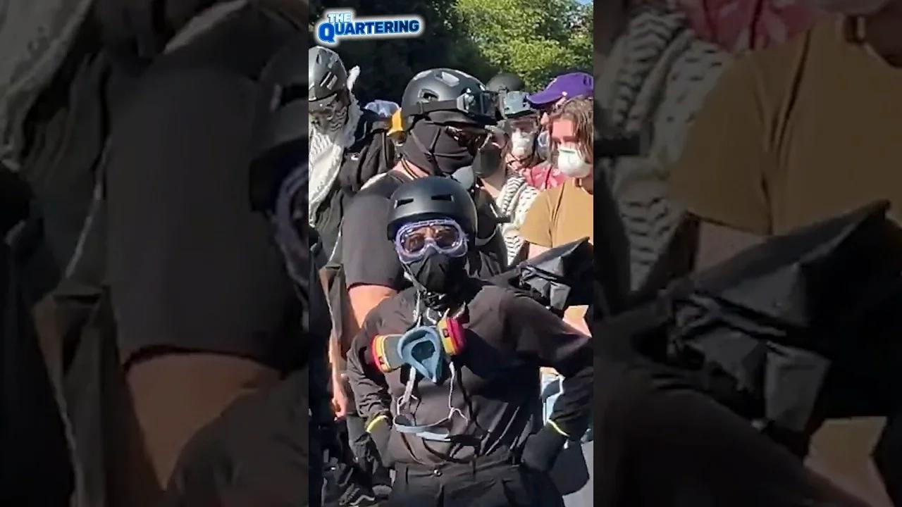 Cops Protecting Antifa On College Campus