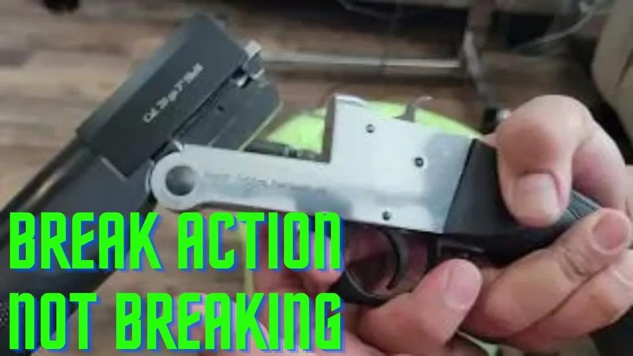 SINGLE SHOT SHOTGUN STUCK ACTION