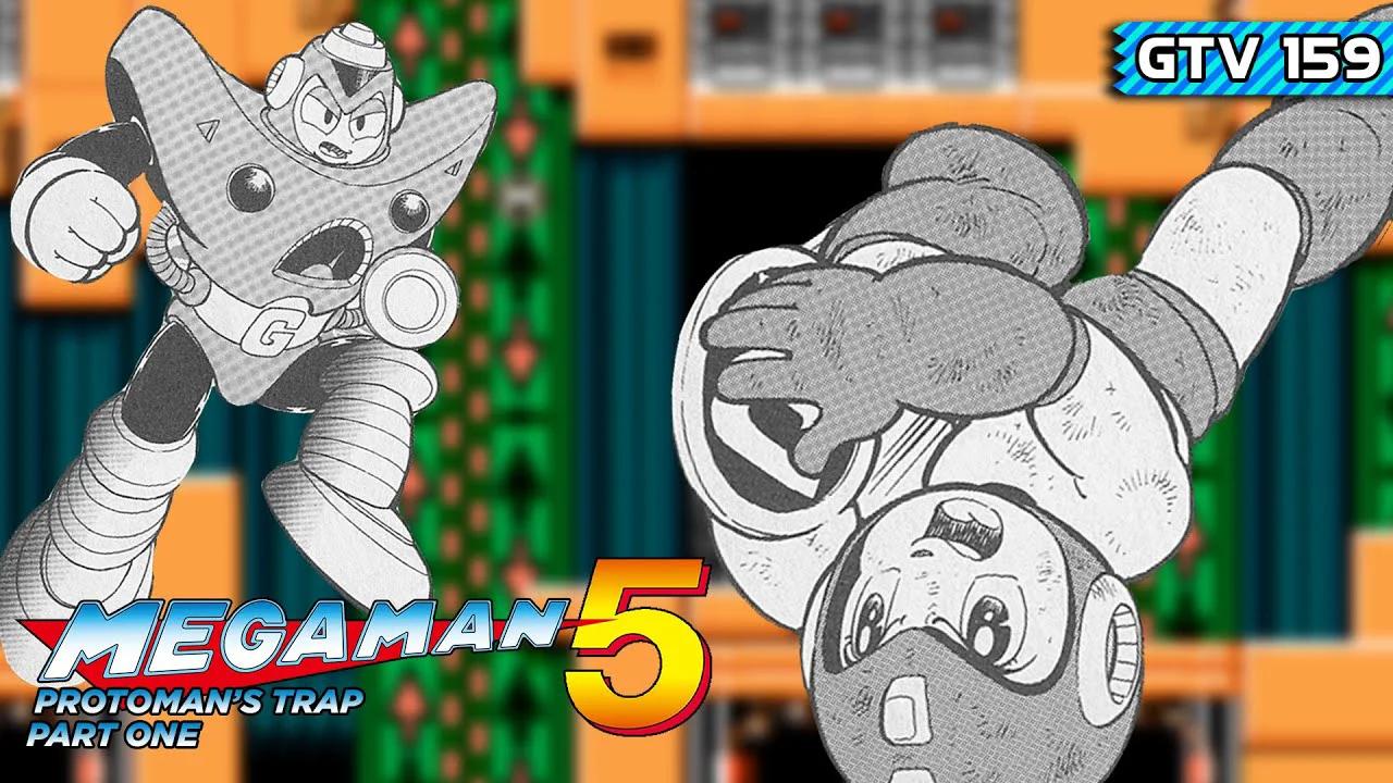Mega Man 5: Proto Man's Trap (Part One) A Gaming Manga Adaptation