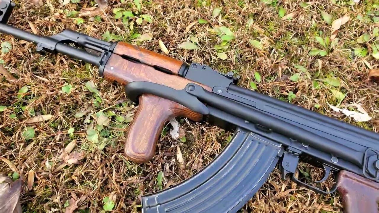 Romanian MD65 underfolder test firing into hill ((Wayne at Stillhouse ...