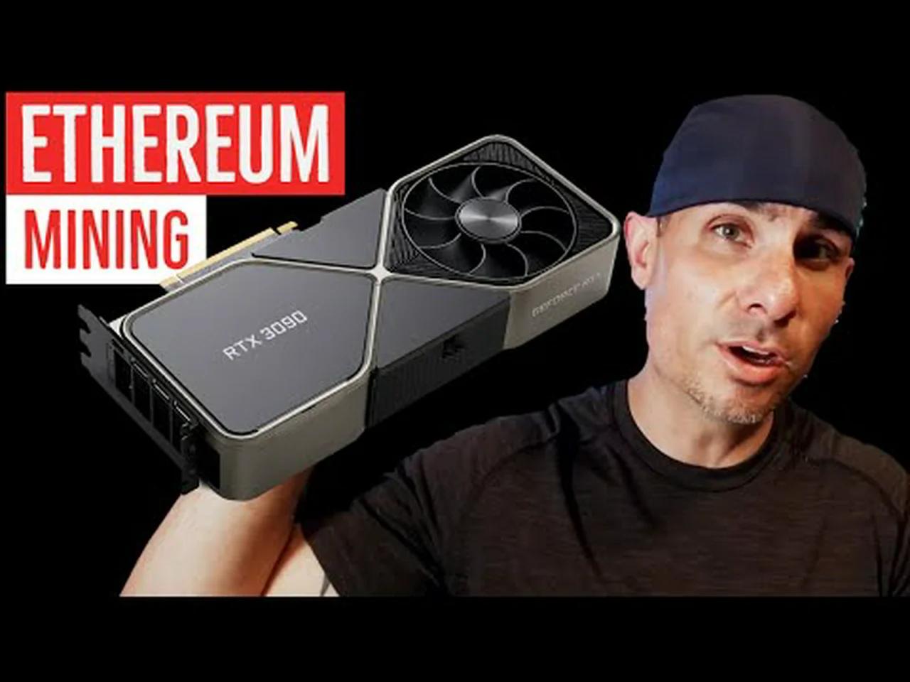 How to mine Ethereum with an RTX 3090: Ethermine and Phoenix Miner