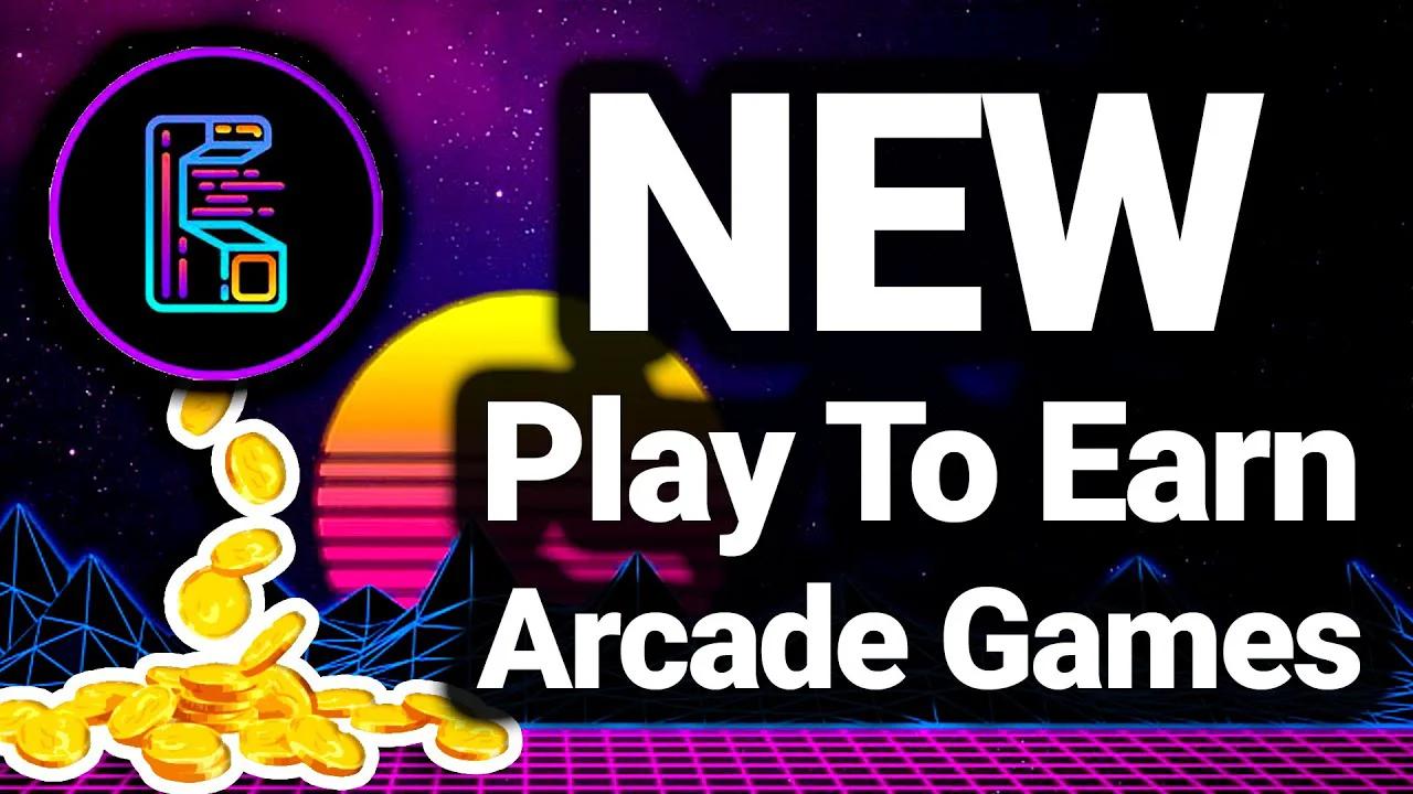 Retro Virtual Arcade Metaverse Play To Earn Games