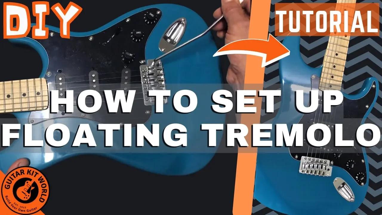 Setting up floating tremolo | ST Guitar Kit