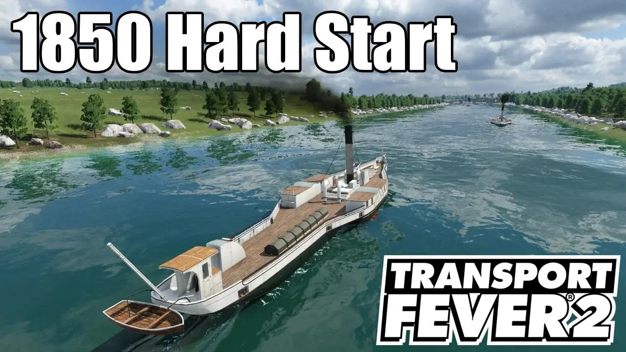Transport Fever 2 | Vanilla 1850 Hard Start | S1E18