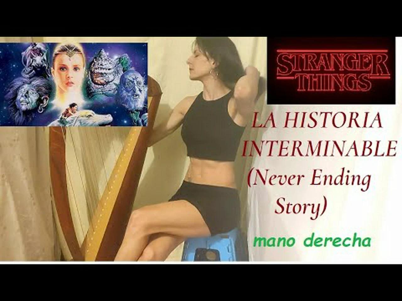 LA HISTORIA INTERMINABLE (Never Ending Story), PARA ARPA CELTA, mano ...