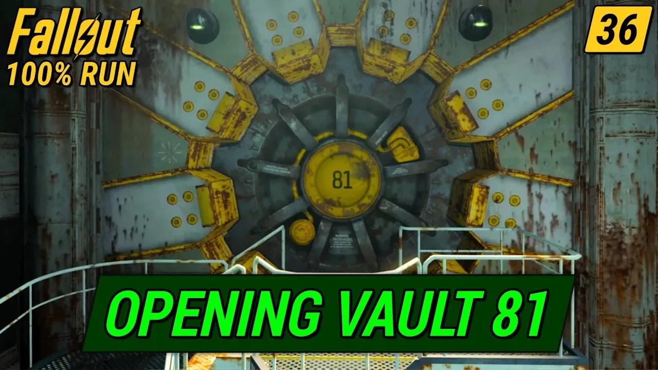Secrets Inside Vault 81 | Fallout 4 100% | Ep. 36