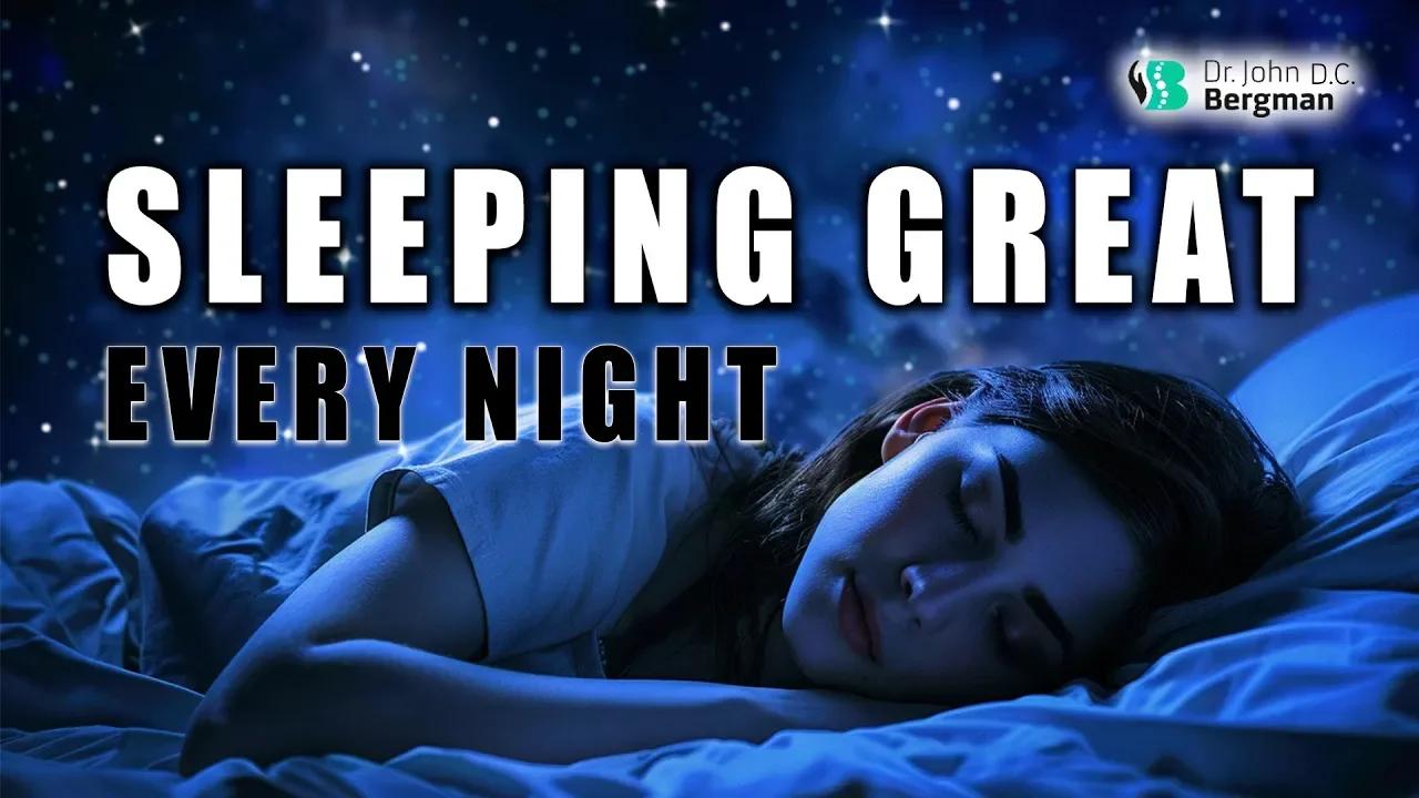 Sleeping Great Every Night! 💤😴🛏️⏰