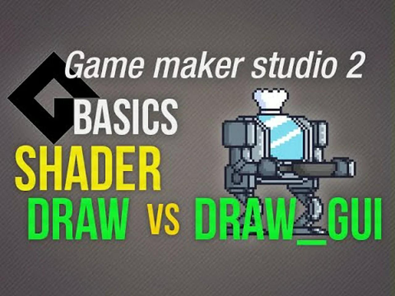 🔴Game Maker Studio 2 | Basics - Shaders: draw vs draw_gui