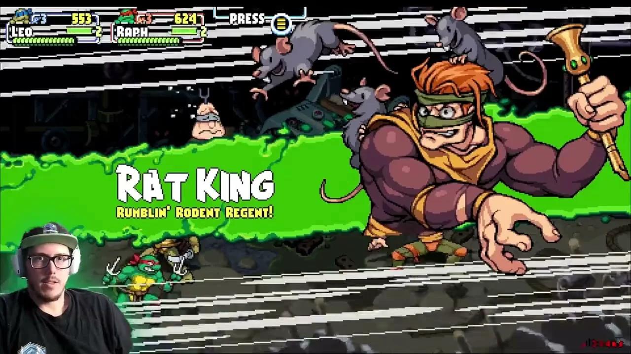 Nugget plays TMNT Shredder's Revenge PT:1