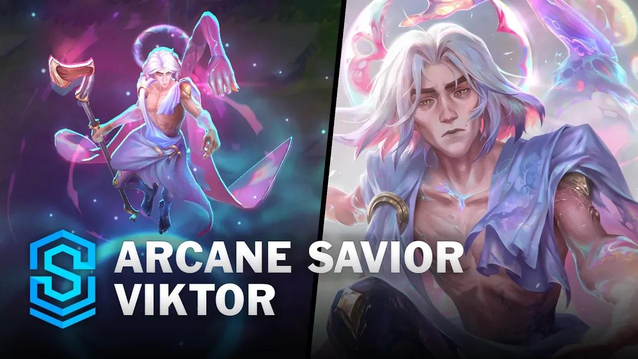 Arcane Savior Viktor Skin Spotlight - Pre-Release - PBE Preview ...