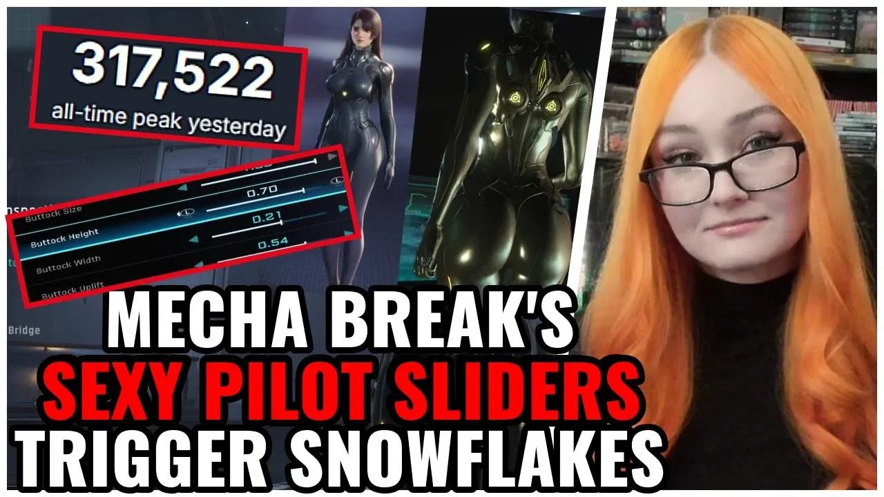 Mecha Break's Sexy Pilot Sliders TRIGGER Snowflakes, The "EvIL mAlE ...
