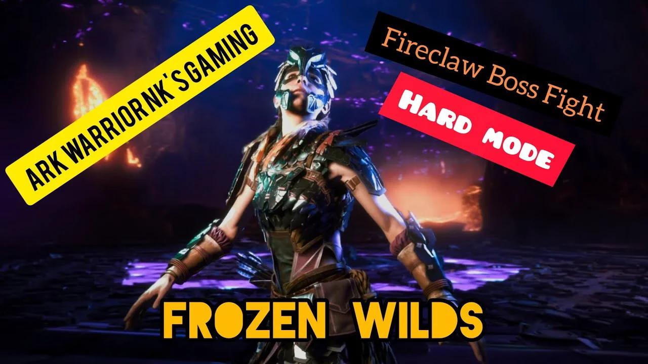 Final Boss Fight Fireclaw - Hard Mode, Frozen Wilds DLC.