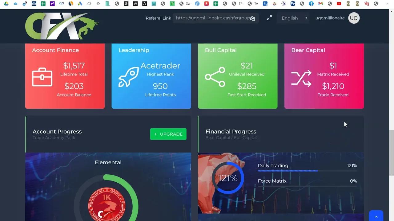 CASHFX Review Update $1,213.86 Total Withdraws. Not Typical