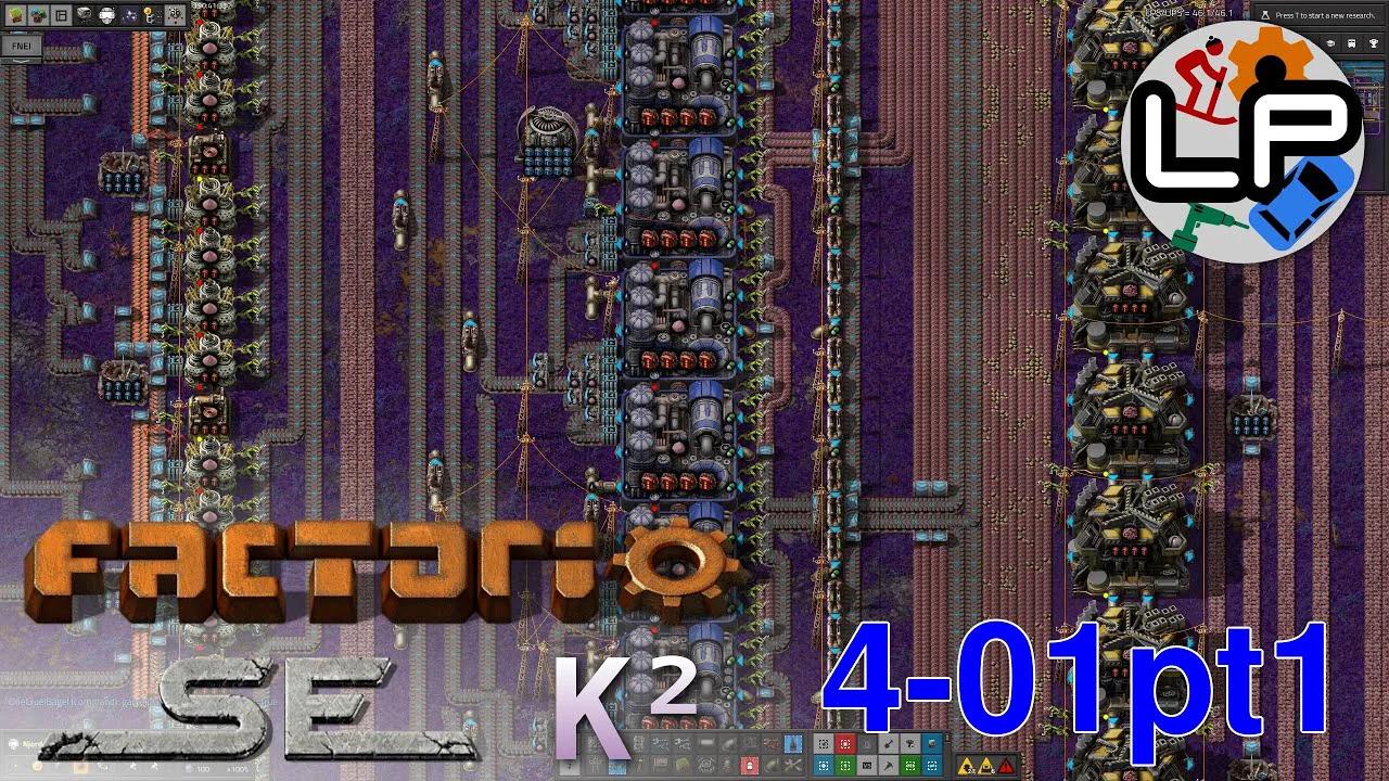 S4-E01 pt 2 - Holmiup and Iridown - Laurence Plays Factorio: Space Exploration 0.6 + K²