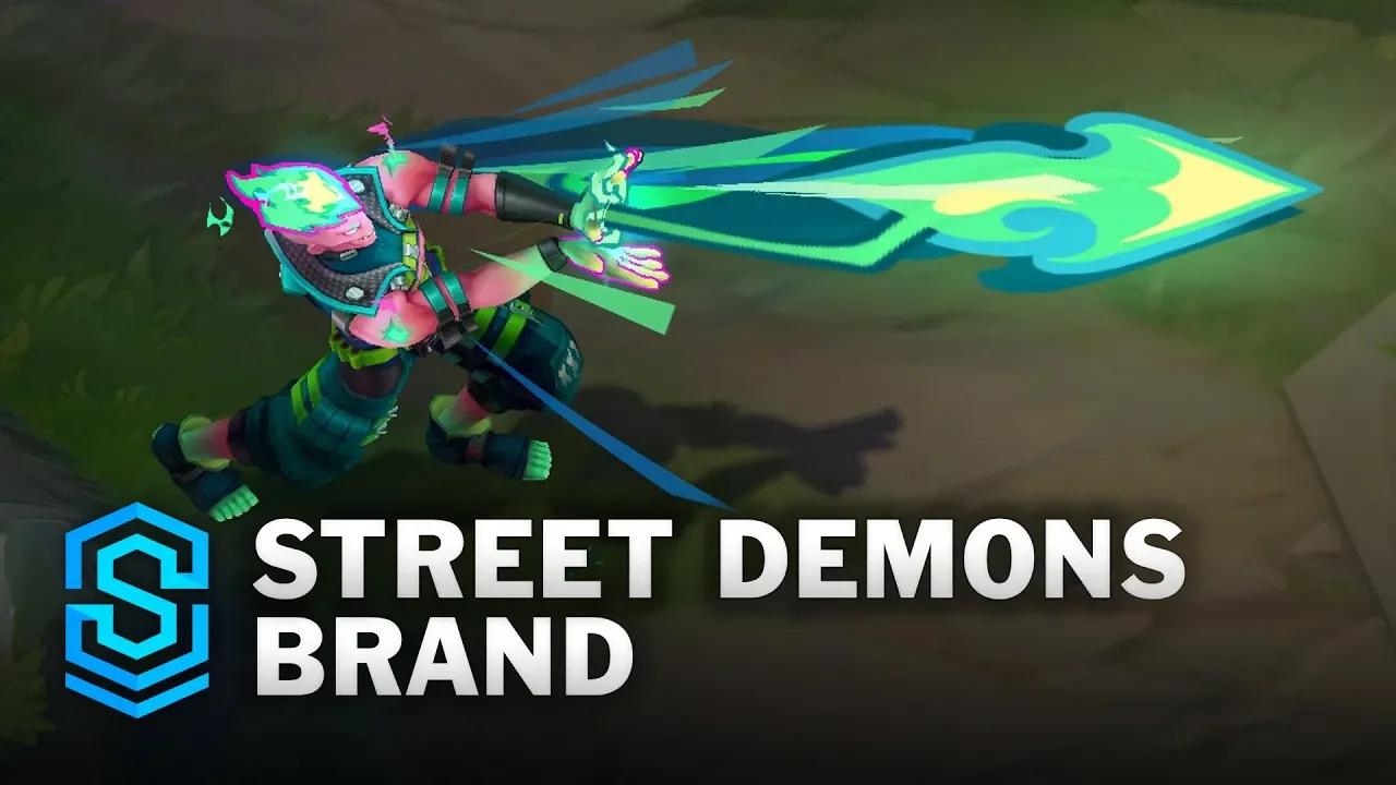 Street Demons Brand Skin Spotlight - Pre-Release - PBE Preview - League ...