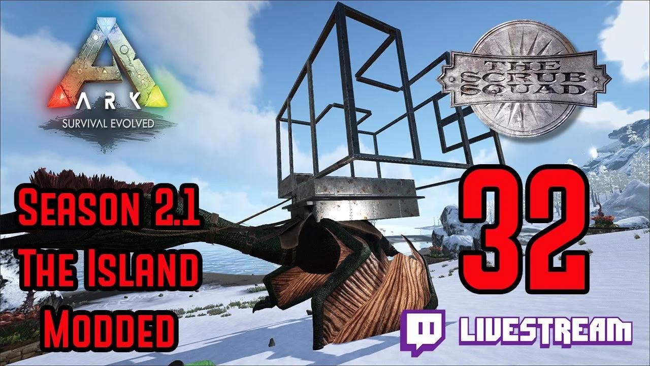Ark Season 2.1 The Island Modded 32 TAMING A QUETZ Part 2