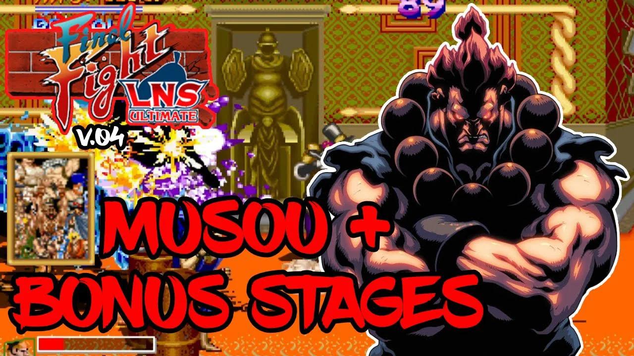 Final Fight LNS Ultimate v0.4 - Arcade Musou Mode Complete - Akuma ...