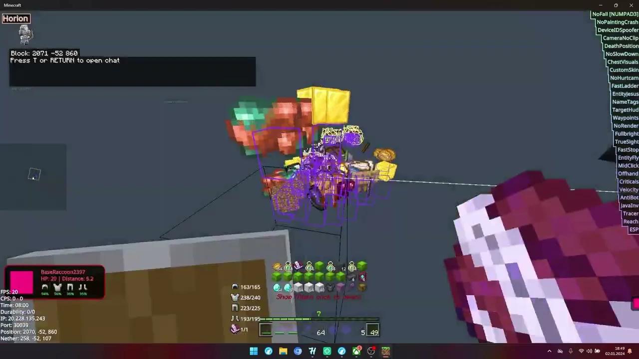 minecraft griefer bedrock1