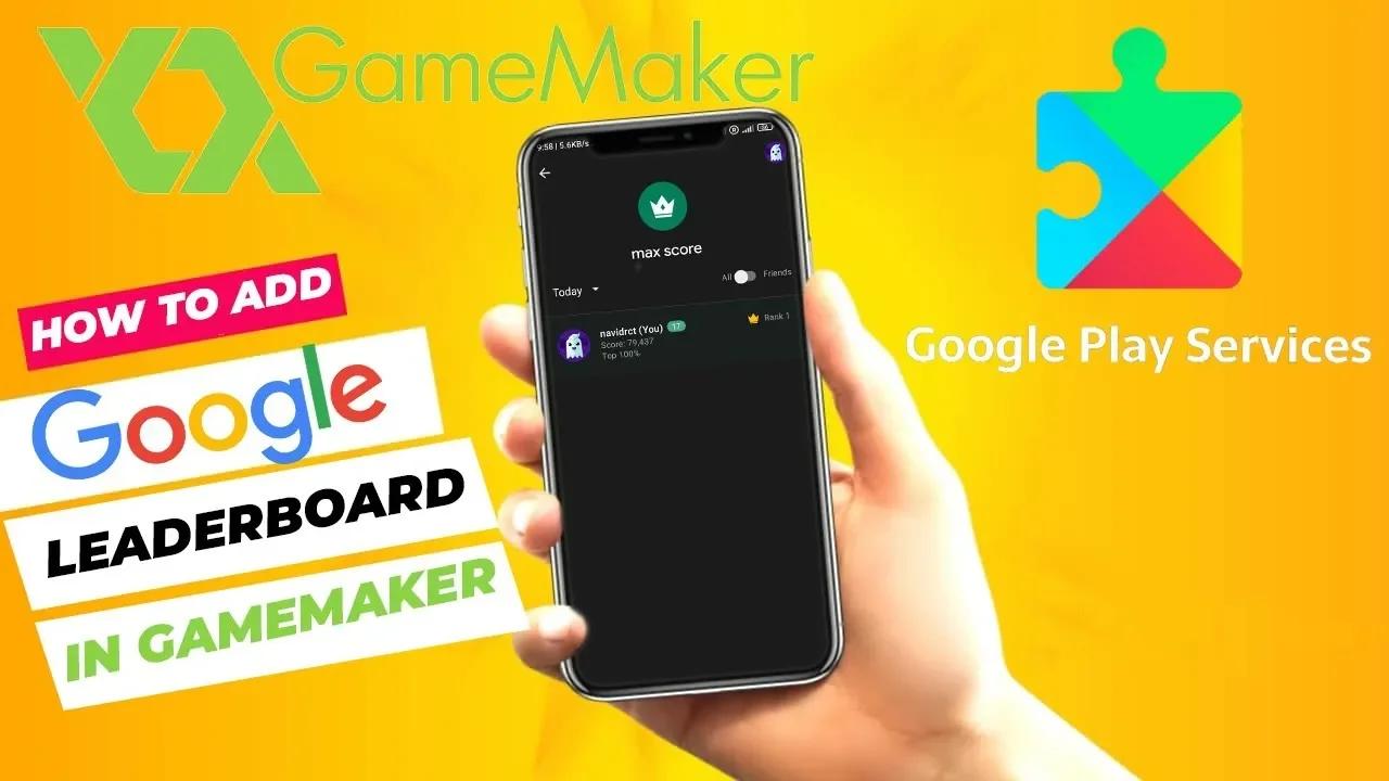 leaderboard ( online highscore ) in GameMaker studio with google services