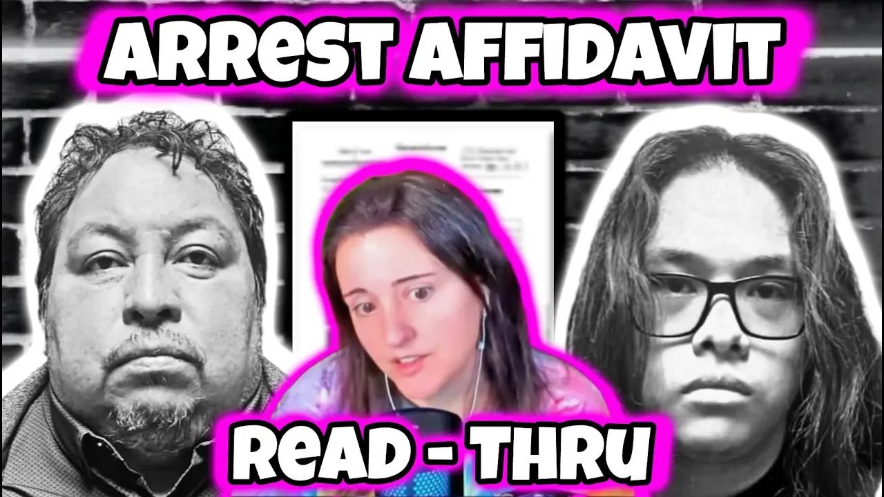 Arrest Affidavit Read -Thru | Ramon & Christopher Preciado | Savanah ...