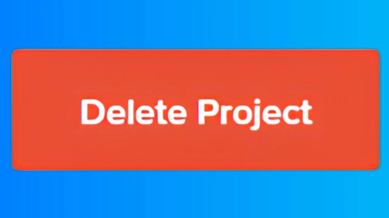 How To Delete Projects In DigitalOcean