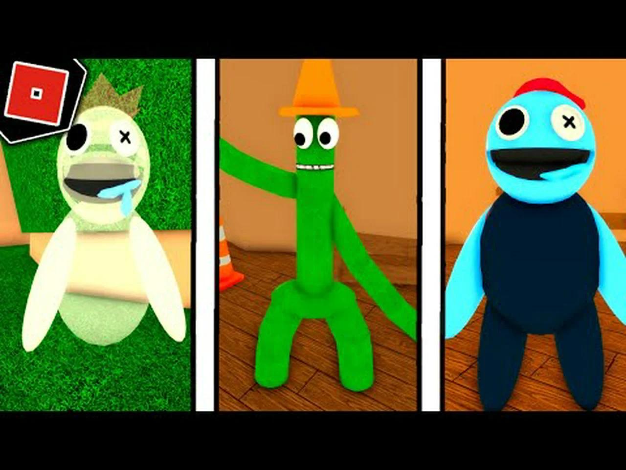 How to get ALL BADGES in RAINBOW FRIENDS MORPHS - Roblox