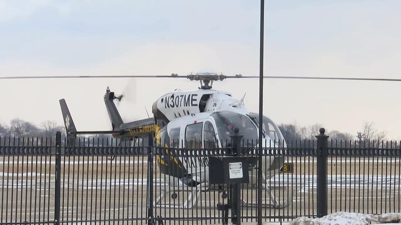 N307ME - STAT MedEvac 5 Landing