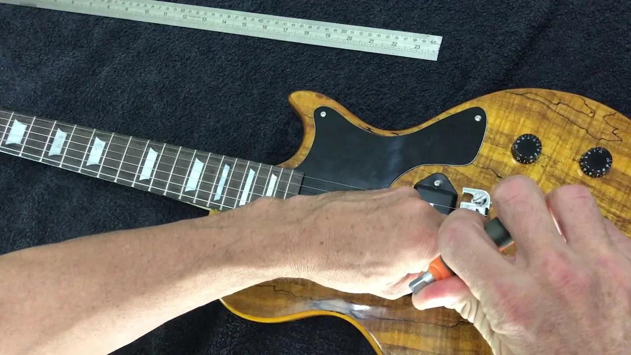 Adjusting the action | LPJ Guitar Kit