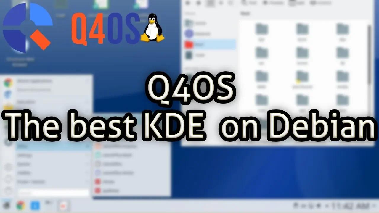 Q4OS - The best KDE on Debian