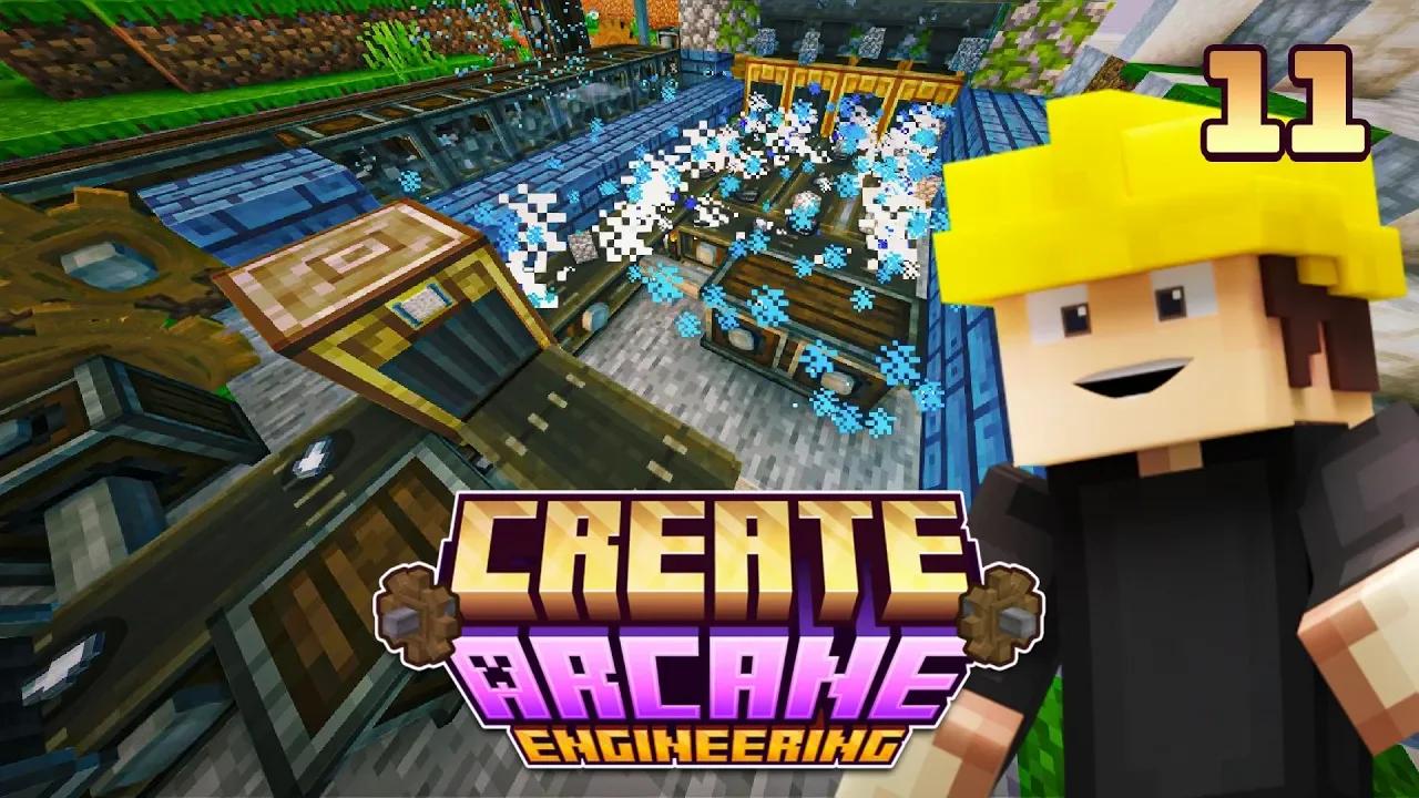 Minecraft: Create Arcane Engineering Ep. 11 - Automatisation du fer