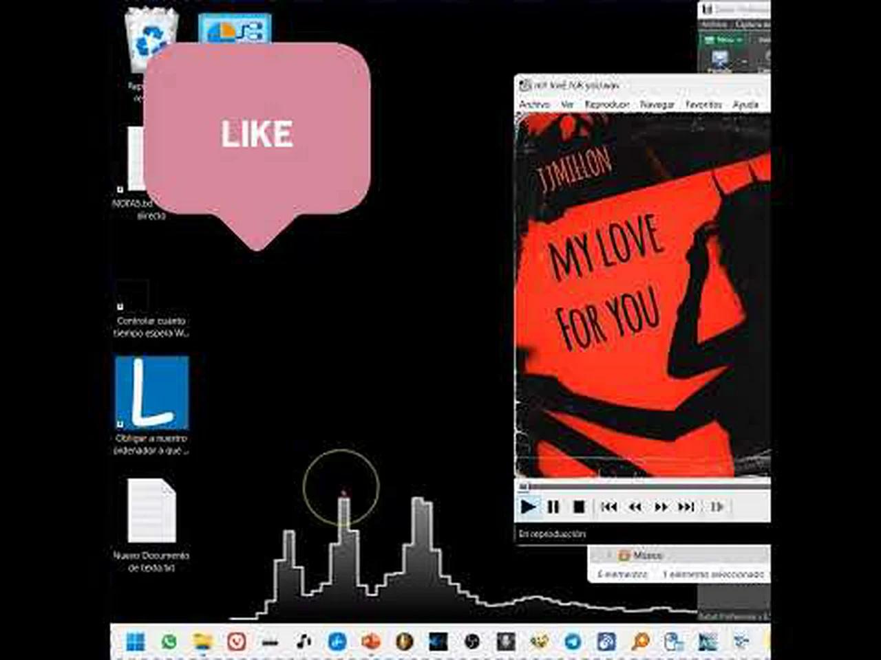 Cómo tener Un Espectro De Audio Cómo Fondo De Pantalla que reacciona al sonido del sistema.