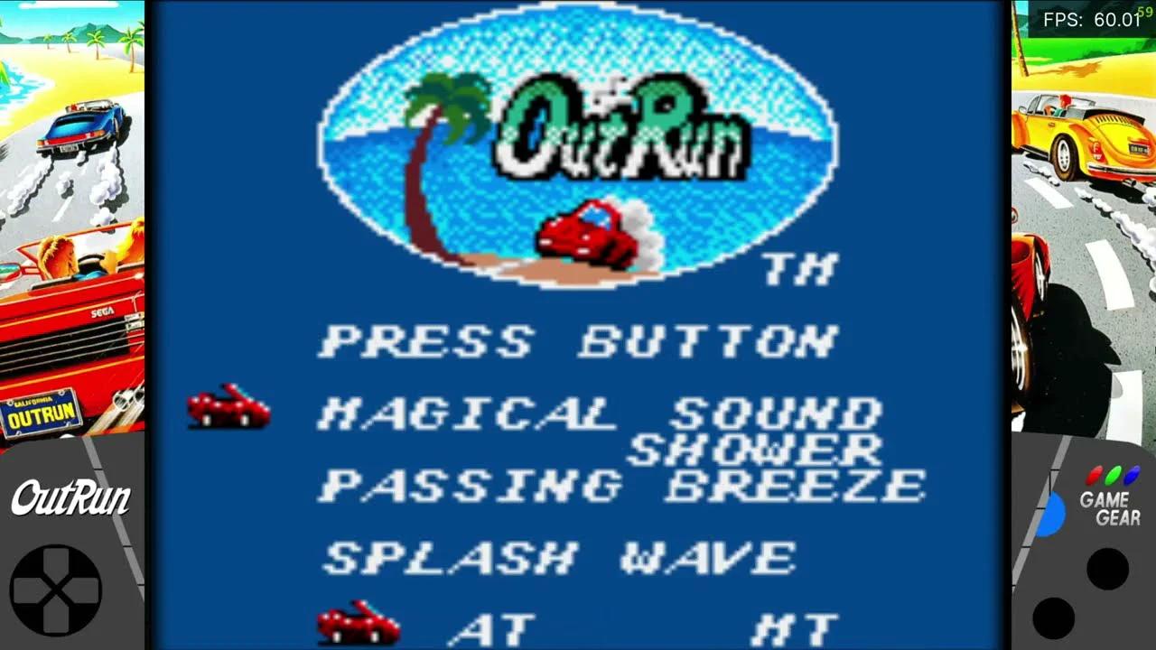 1991 - Out Run - Game Gear