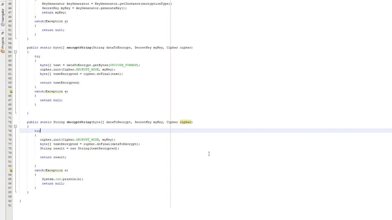 How To Encrypt And Decrypt Text Using Java Simple